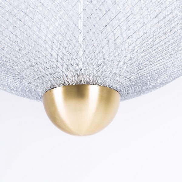 Moooi Meshmatics chandelier chrome - One Two modern lighting factory